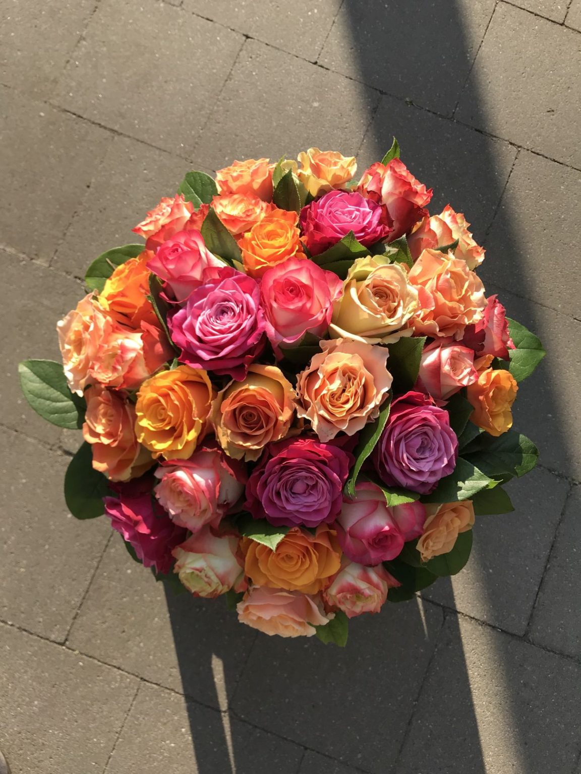 Mix rozen boeket - Bloemen GIll